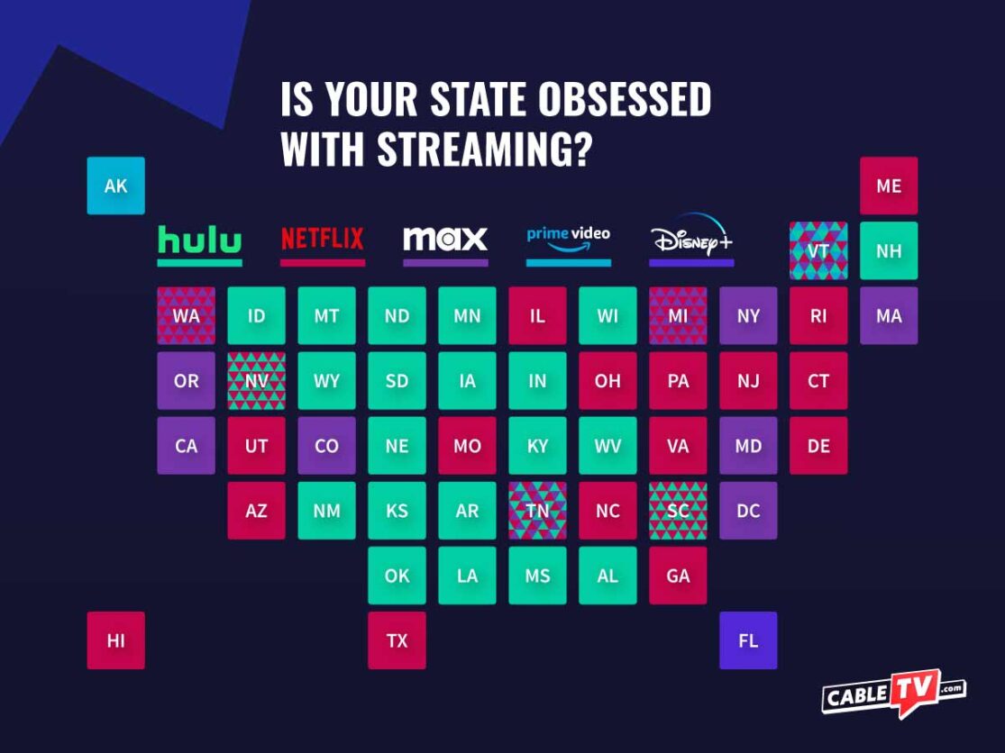 We Found the Most Streaming-Obsessed States | CableTV.com