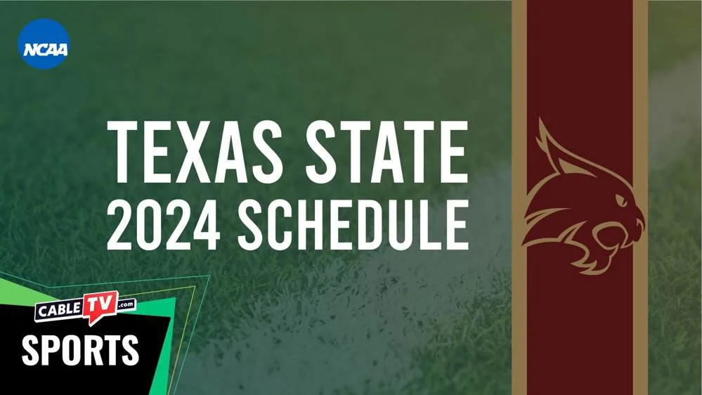 Texas State Football Schedule 2024
