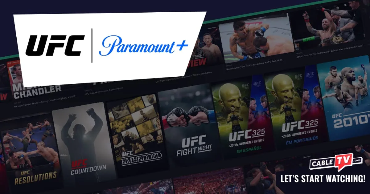 UFC on Paramount+: How To Watch, Schedule, and Pricing | CableTV.com